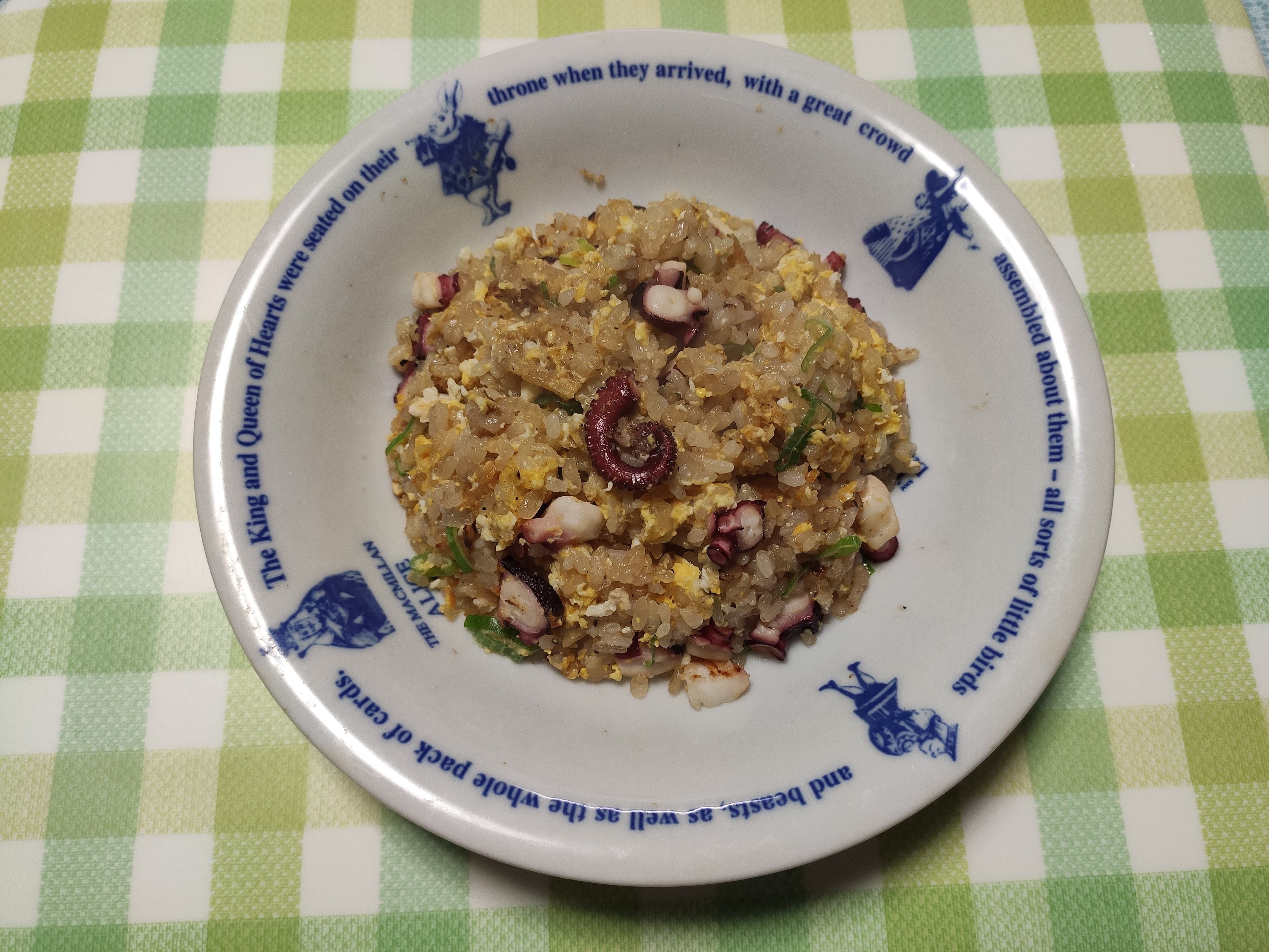 Octopus fried rice | Mignonne Nutri-Cuisine